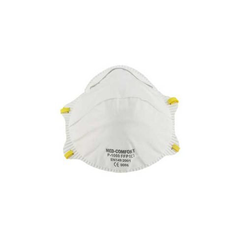Masque respiratoire jetable FFP1. Contre les particules solides et ...